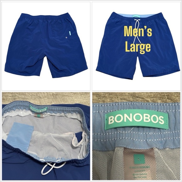 Bonobos | Swim | Mens Bonobos Boardshorts Large Swim Shorts Trunks ...